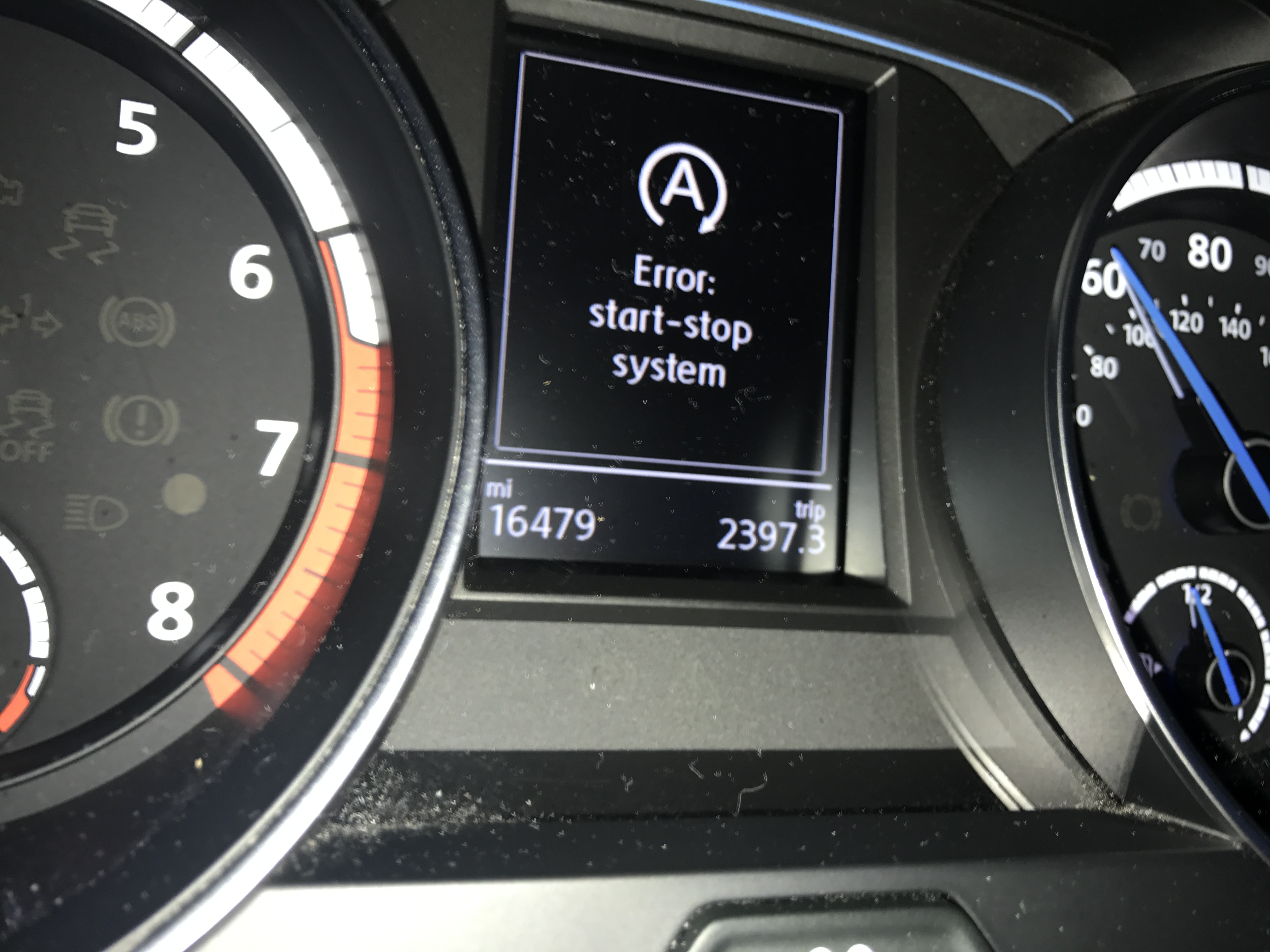 Stop Start Error VW Golf R MK7 Chat VWROC VW R Owners Club