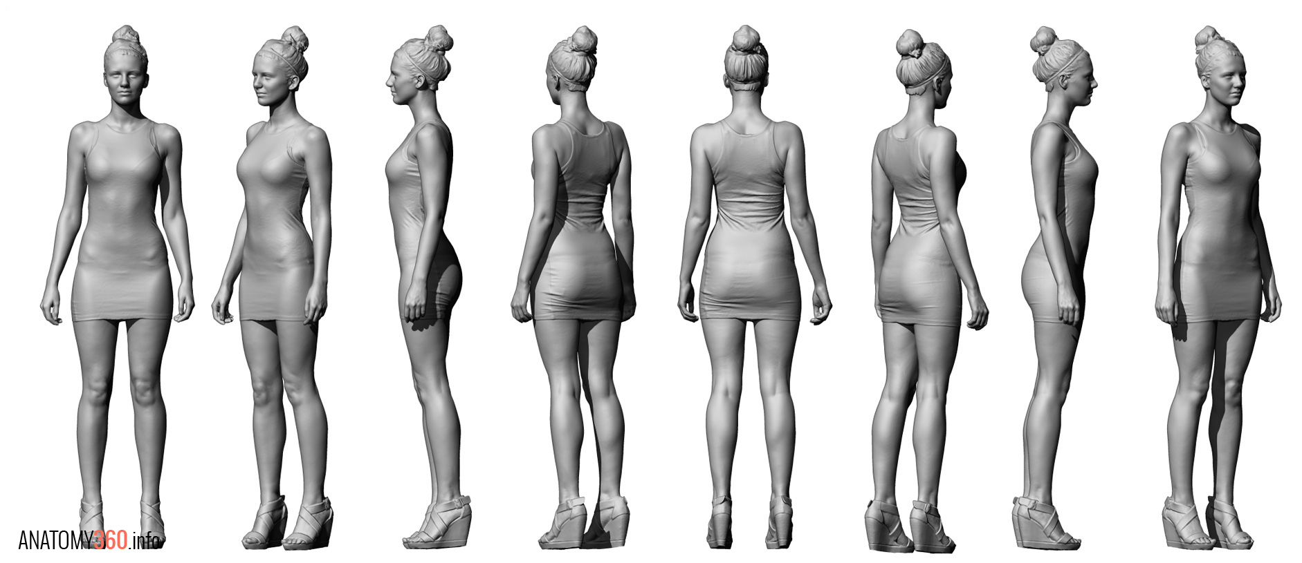 Female Body Reference Anatomy 360 Female Body Reference Anatomy 360
