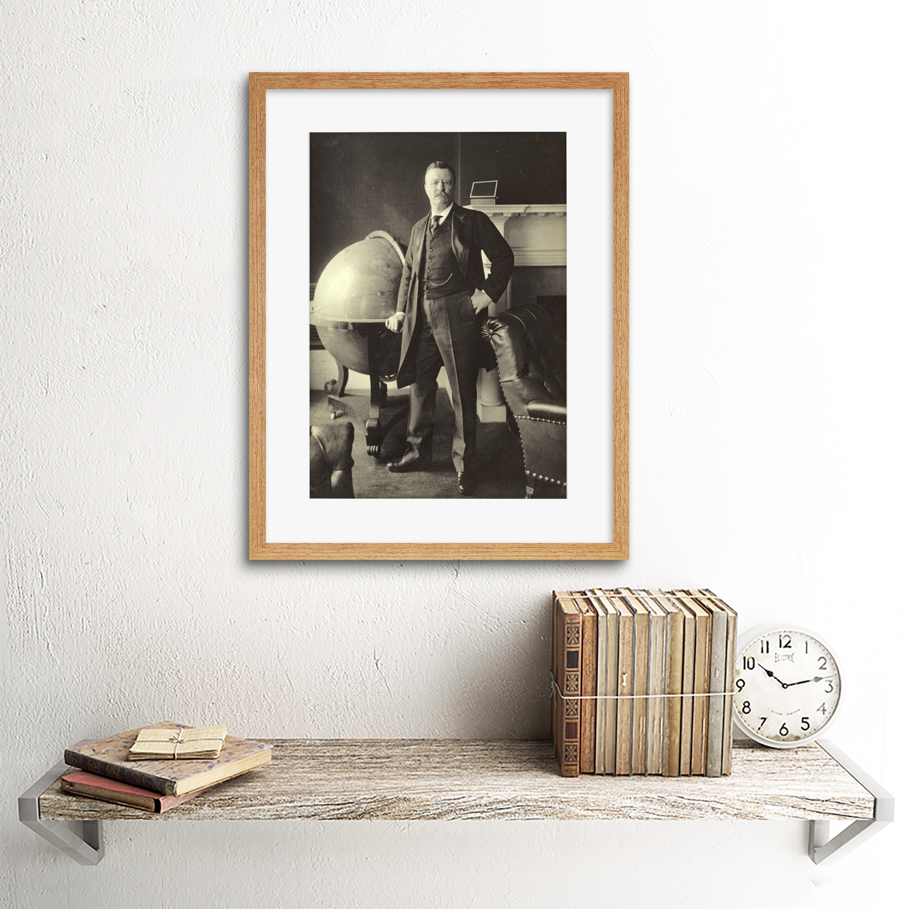 Vintage Portrait President Theodore Roosevelt Framed Wall Art Print | eBay