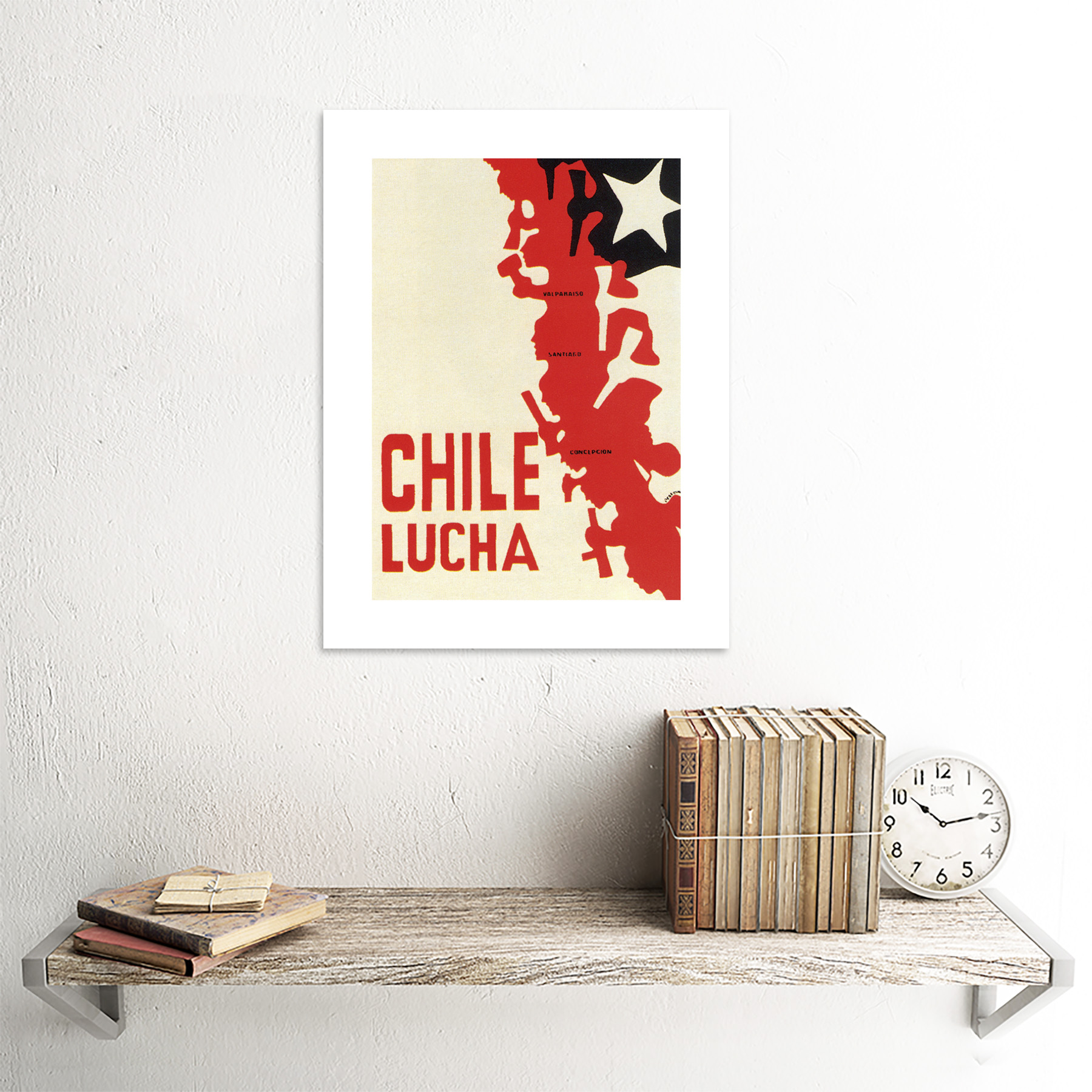 Propaganda Chile Freedom Pinochet Fight Revolution War Framed Wall Art ...