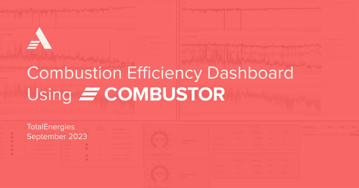 Combustion Efficiency Dashboard using Combustor - Accord ESL