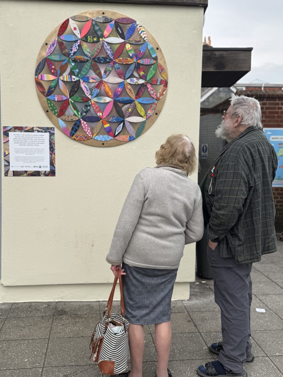 'Flower of Life' Installation Newport | Artswork