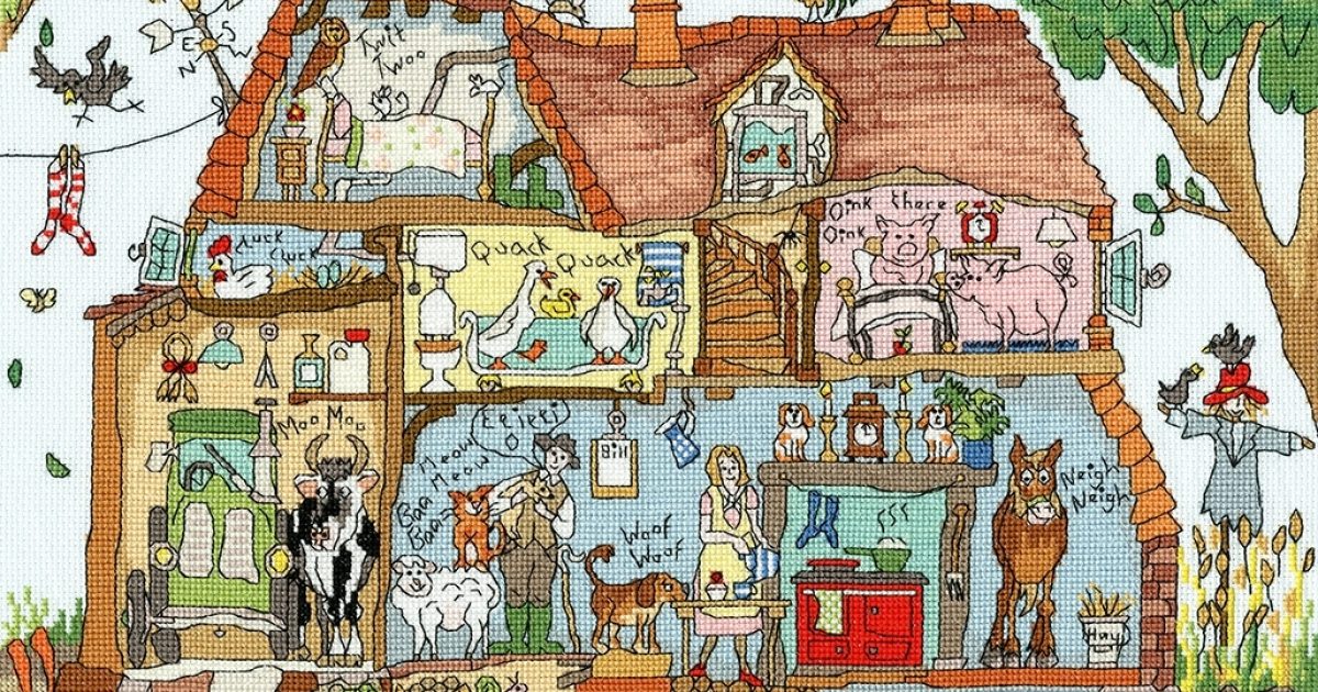 Cut Thru' Old MacDonald | Bothy Threads