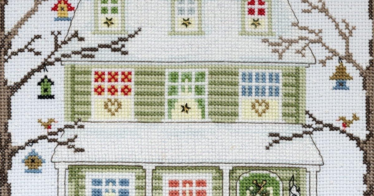 New England Homes: Winter | Bothy Threads