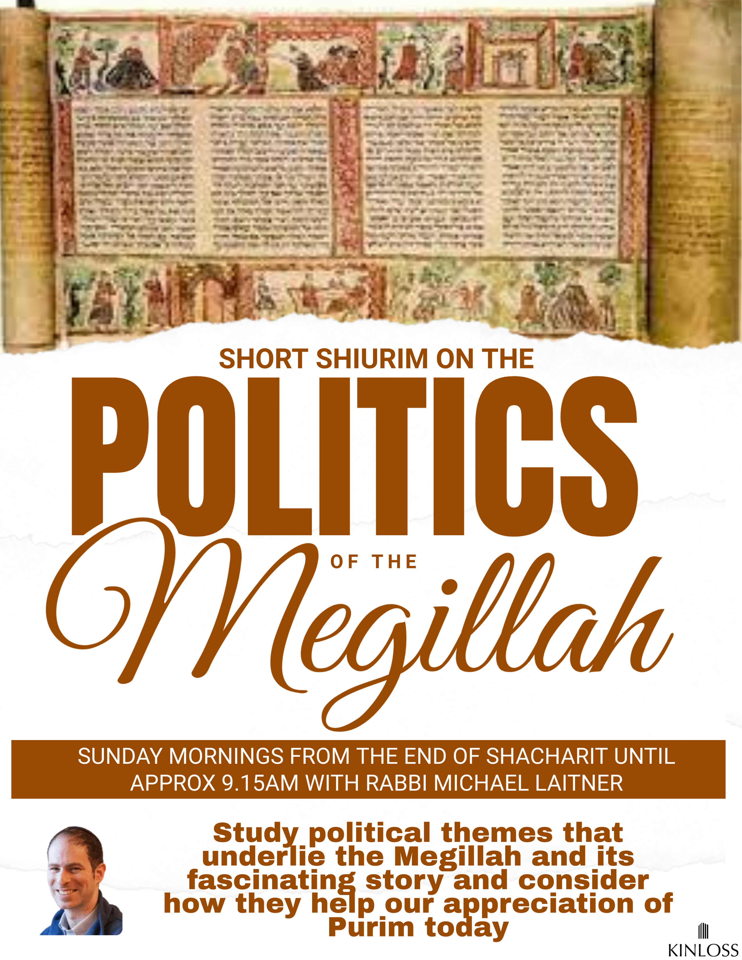 Standalone Events - Kinloss | Finchley United Synagogue