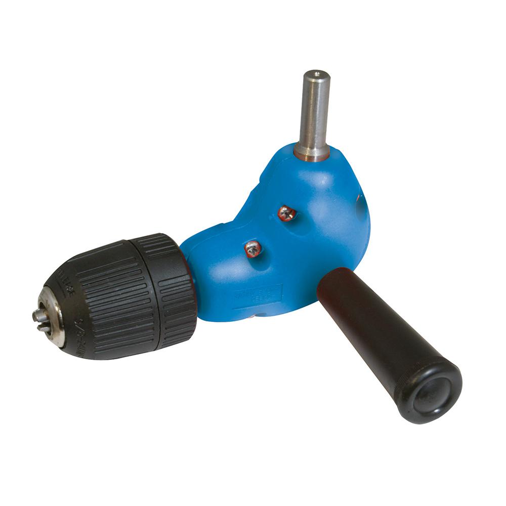 Angled keyless chuck store