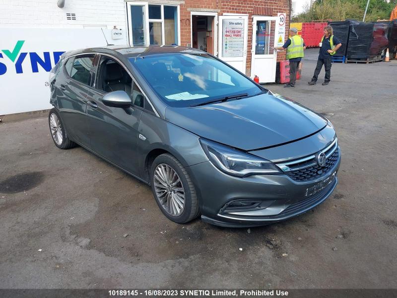 2017 VAUXHALL ASTRA ELITE 1399cc TURBO 5 DOOR HATCHBACK at IAA UK CM13 3LB
