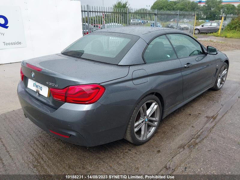 2018 BMW 4 SERIES 430D M SPORT 2993cc TURBO DIESEL AUTOMATIC 2 DOOR ...
