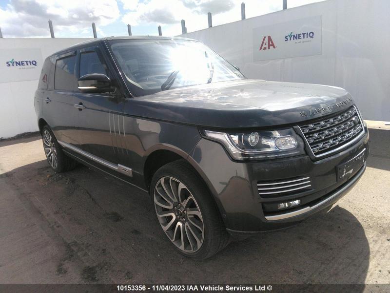 2016 LAND ROVER RANGE ROVER SDV8 AUTOBIOGRAPHY 4367cc TURBO DIESEL ...