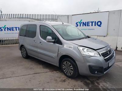 2018 PEUGEOT PARTNER HORIZON RS/BLUE HDI S/S TEPEE 1560cc TURBO DIESEL ...