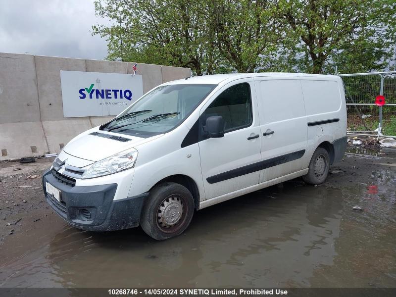 2013 CITROEN DISPATCH 1200 L2H1 HDI 1560cc TURBO DIESEL MANUAL 5 Speed PANEL VAN at SYNETIQ Ltd ...