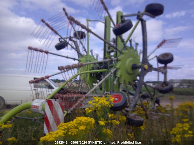 2018 FORD KA CLAAS LINER 2900 RAKE AGRI/SPV at SYNETIQ Ltd ST18 0PF