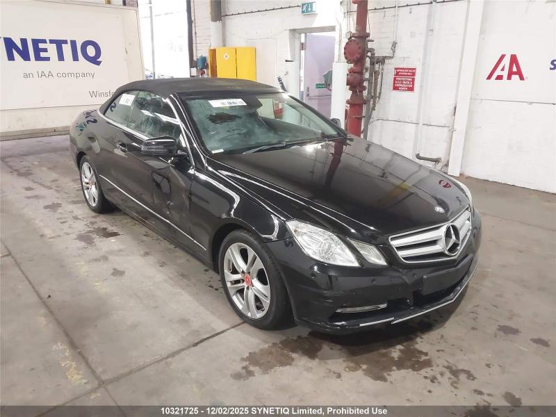 2012 MERCEDES E-CLASS E220 CDI BLUEEFFICIENCY SE 2143cc TURBO DIESEL ...