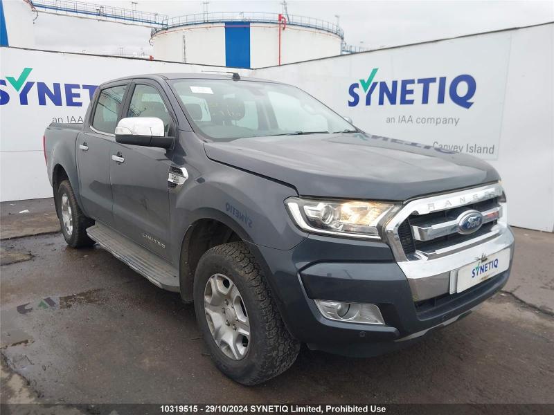 2017 FORD RANGER LIMITED 4X4 DCB TDCI 3196cc TURBO DIESEL AUTOMATIC ...