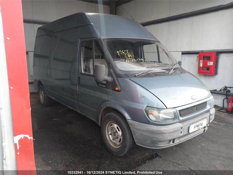 2004 FORD TRANSIT 330 LWB SHR 2402cc TURBO DIESEL MANUAL 5 Speed PANEL ...