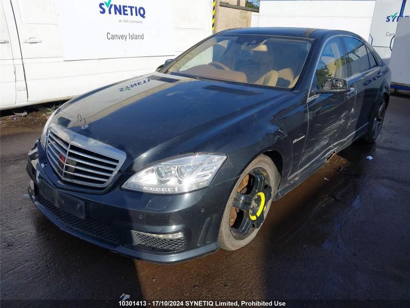 2011 MERCEDES S-CLASS S63 AMG L 5461cc TURBO PETROL AUTOMATIC 4 DOOR SALOON at SYNETIQ Ltd SS8 0NR
