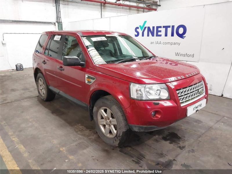 2008 LAND ROVER FREELANDER TD4 GS 2179cc TURBO DIESEL MANUAL 5 DOOR ...