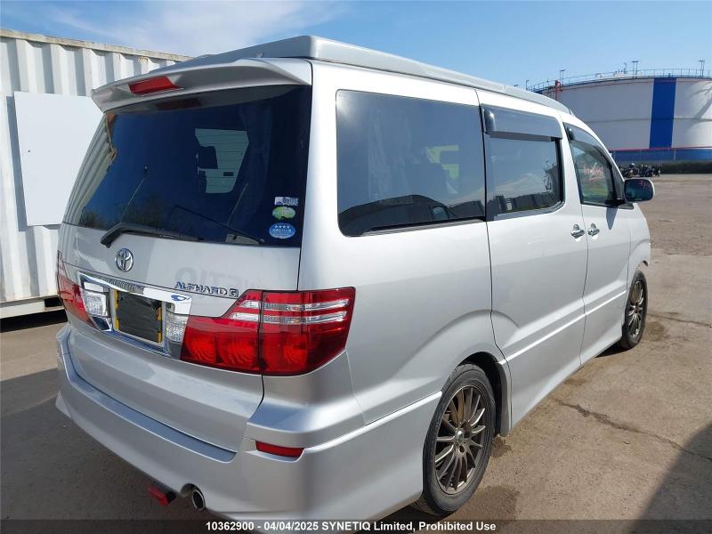 2005 TOYOTA ALPHARD/VELLFIRE IMPORT MPV 2360cc PETROL AUTOMATIC 5 DOOR MPV at IAA SS8 0NR