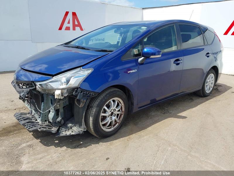 2016 TOYOTA PRIUS PLUS ICON 1797cc PETROL/ELECTRIC CVT 1 Speed 5 DOOR ...