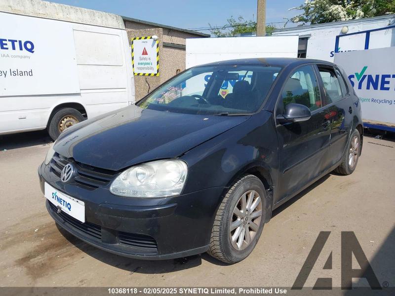 2007 VOLKSWAGEN GOLF MATCH FSI 1598cc PETROL MANUAL 6 Speed 5 DOOR ...