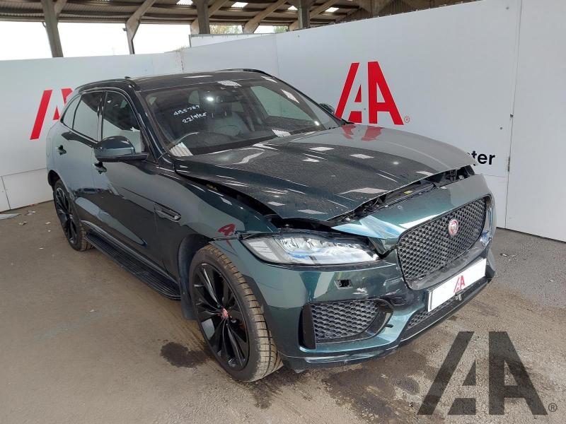 2016 JAGUAR F-PACE V6 S AWD 2993cc TURBO DIESEL AUTOMATIC 8 Speed 5 ...