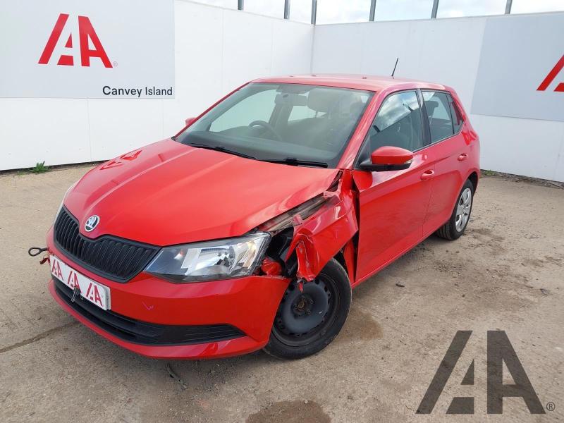 2016 SKODA FABIA S MPI 999cc PETROL MANUAL 5 Speed 5 DOOR HATCHBACK at IAA UK SS8 0NR