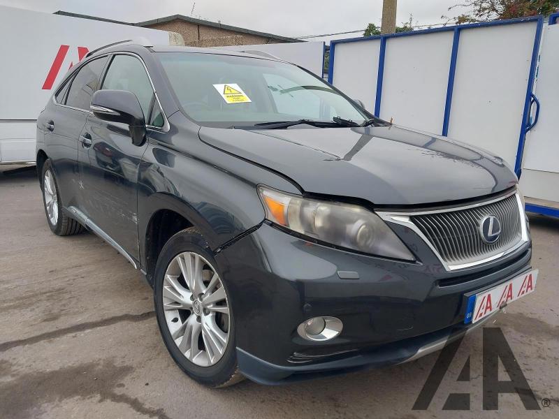 2011 LEXUS RX 450H SE-I 3456cc PETROL/ELECTRIC CVT 1 Speed 5 DOOR ...
