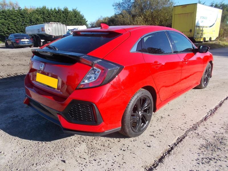 2019 HONDA CIVIC VTEC SR 988cc TURBO PETROL MANUAL 6 Speed 5 DOOR ...