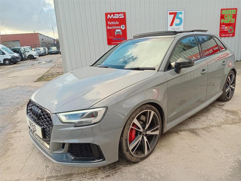 2019 AUDI A3 RS 3 TFSI QUATTRO AUDI SPORT E 2480cc TURBO PETROL SEMI ...