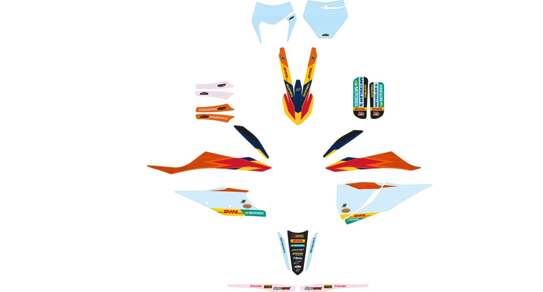 KTM FACTORY GRAPHICS KIT