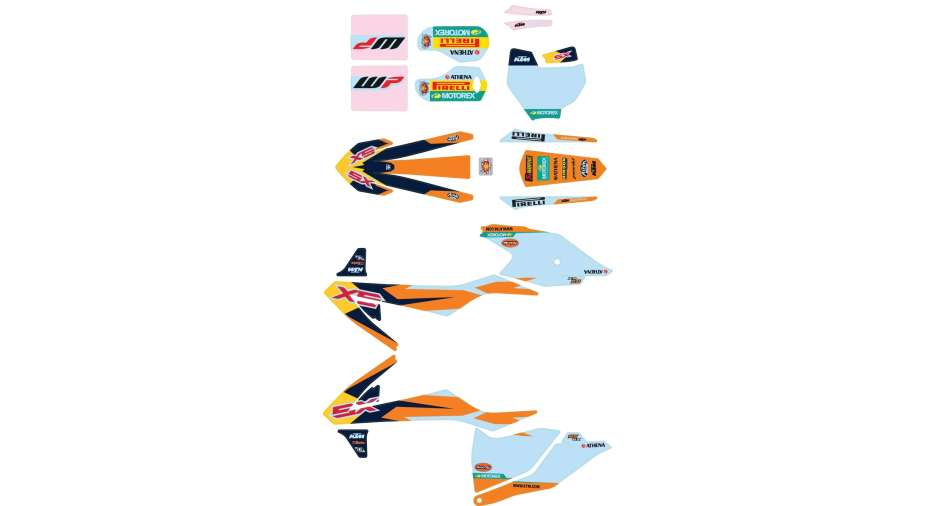 KTM FACTORY GRAPHICS KIT SX 85 18-22