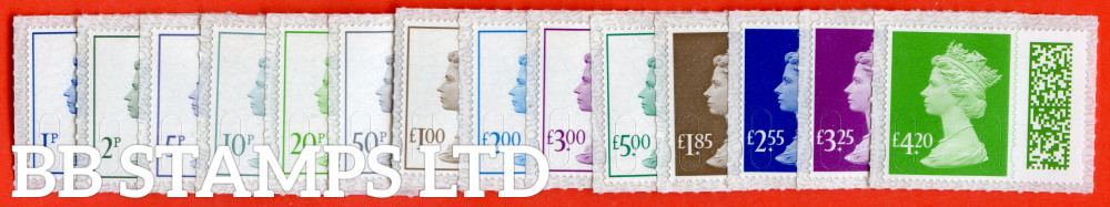 Latest Stamps – Great British Stamps 1840 to DATE. Mint & Used GB Stamps