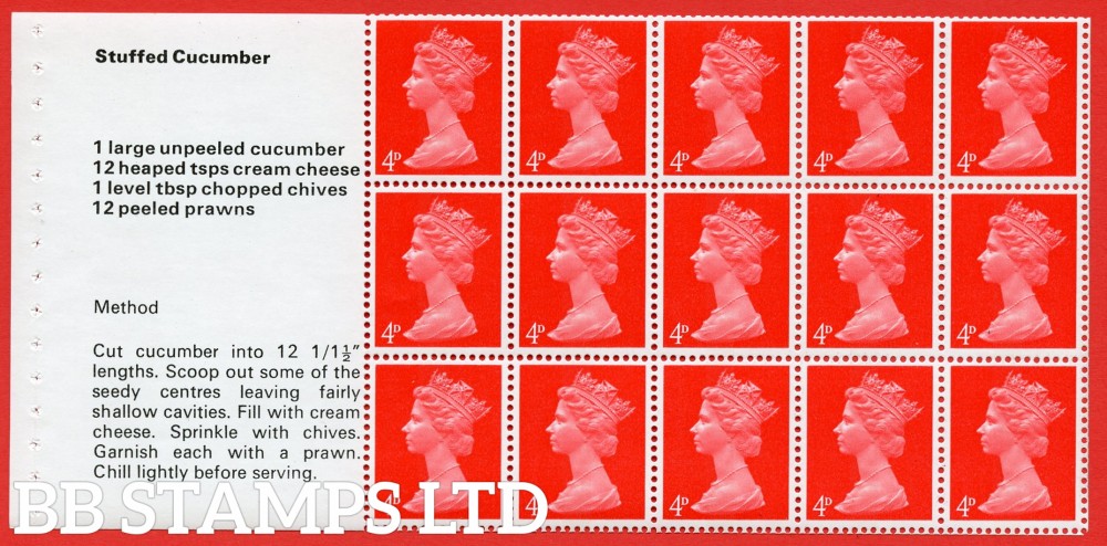 Pre-Decimal Machin Panes From Booklets – Great British Stamps 1840 to ...