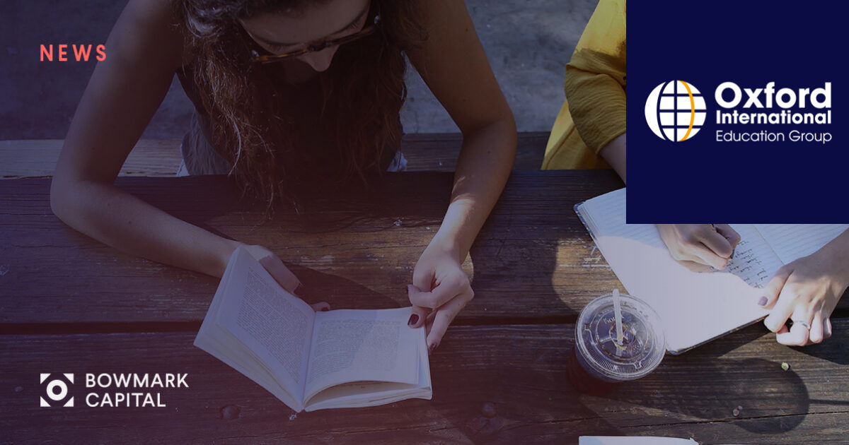 Bowmark Capital realises investment in Oxford International - Bowmark ...