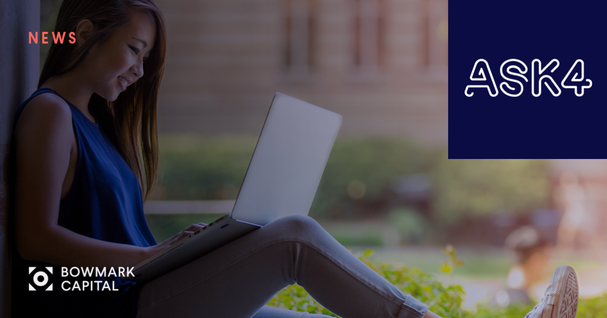 Bowmark exits investment in ASK4 to GI Partners - Bowmark Capital