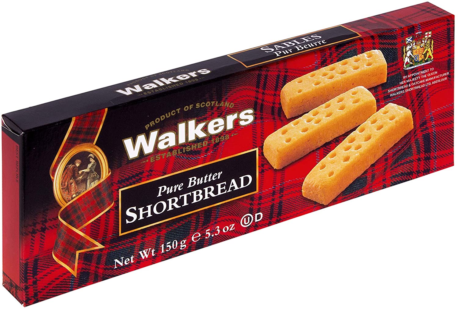 WALKERS SB SHORTBREAD FINGERS 150G - Brand Factory Ltd