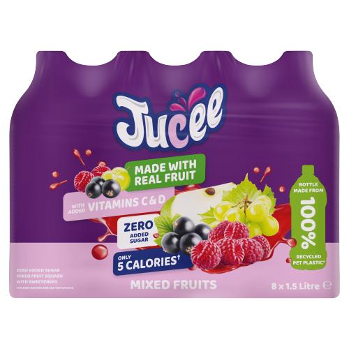 PRINCES JUCEE NAS MIXED FRUIT 8X1.5L - Brand Factory Ltd