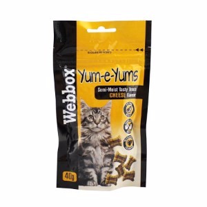WEBBOX 40G YUM - E YUMS WITH CHEESE - Brand Factory Ltd