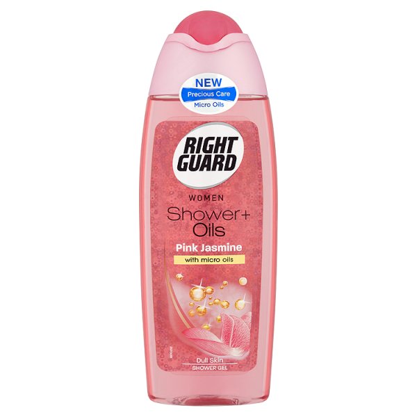 RIGHT GUARD WOMEN SHOWER + OILS PINK JASMINE 250ML - Brand Factory Ltd