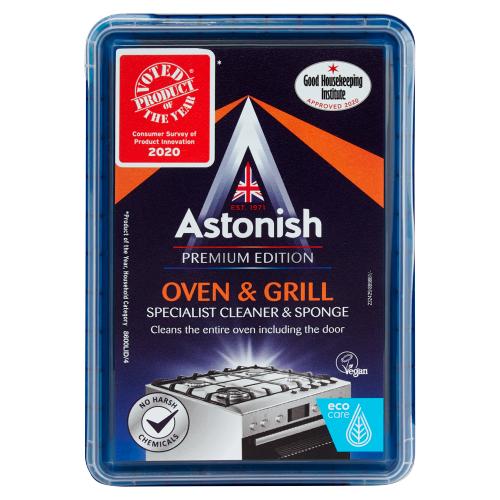 ASTONISH OVEN & GRILL CLEANER & SPONGE 250G - Brand Factory Ltd