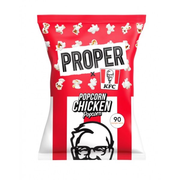 PROPER CORN SINGLES - KFC CHICKN FLAVOURED POPCORN 24X20G - Brand ...