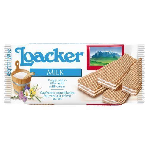 LOACKER 45G MILK WAFERS - Brand Factory Ltd