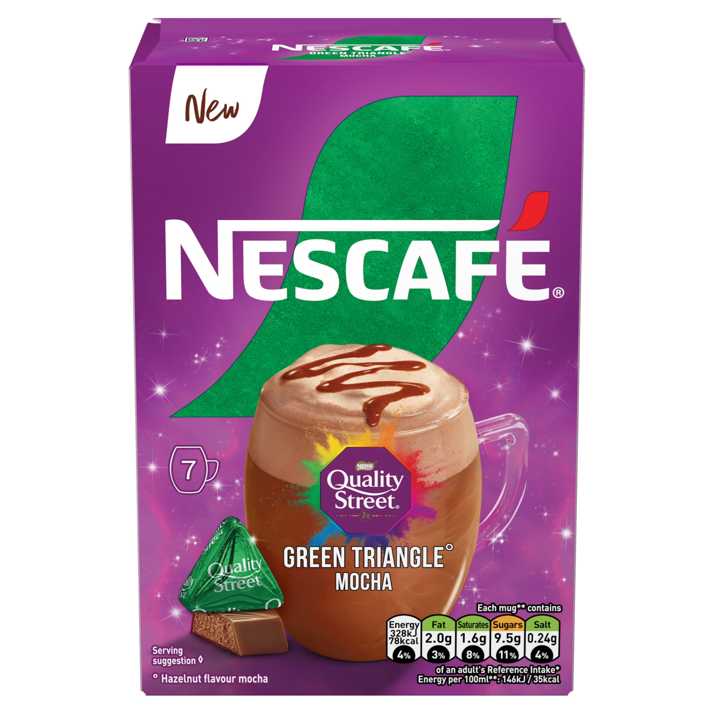 NESCAFE SACHETS 7S - MOCHA CHOCOLATE HAZELNUT 133G - Brand Factory Ltd