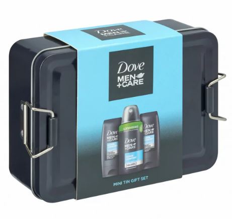 DOVE MEN+CARE MINI TIN GIFT SET PS 1PK - Brand Factory Ltd