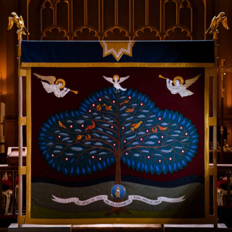 The Coronation Anointing Screen