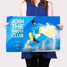 Same Day Large Format Poster Printing | Captain Cyan