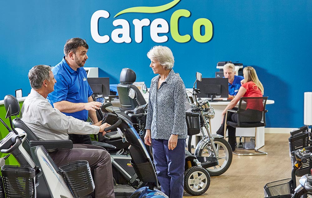 CareCo Showrooms - Visit One of Our UK Mobility Shops