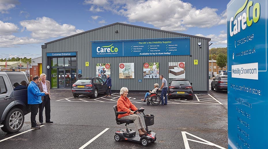 CareCo Showrooms - Visit One of Our UK Mobility Shops