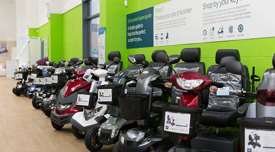 Leicester Mobility Shop - CareCo Mobility Showroom in The Midlands