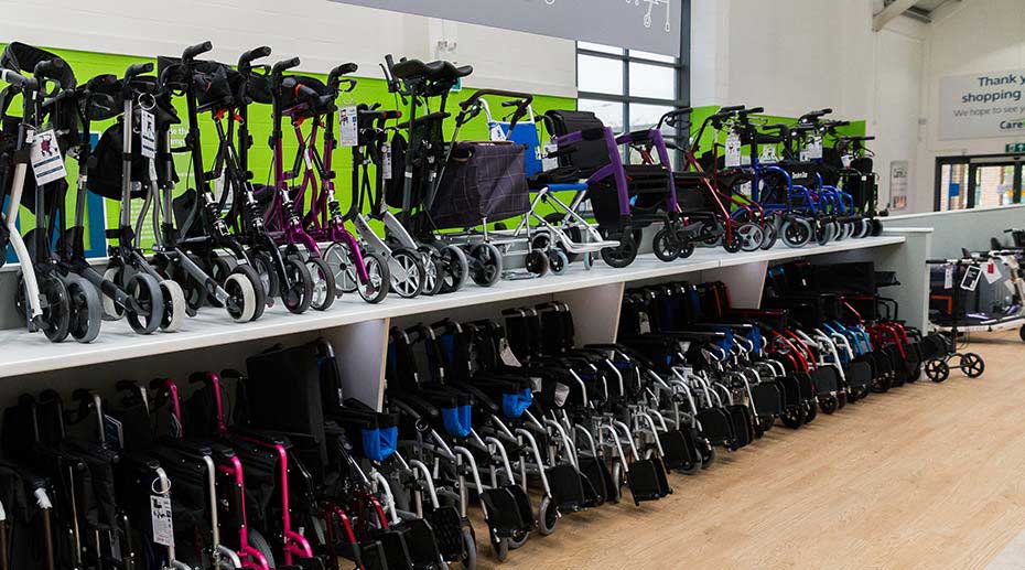 Leicester Mobility Shop - CareCo Mobility Showroom in The Midlands